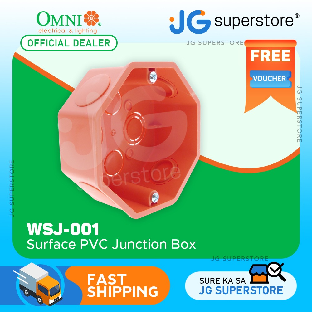 OMNI Surface Type PVC Junction Box | WSJ-001 | JG Superstore on Carousell