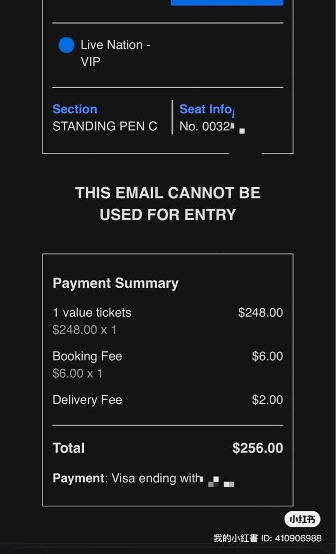 one ok rock vip standing pen C, Tickets & Vouchers, Event Tickets on ...