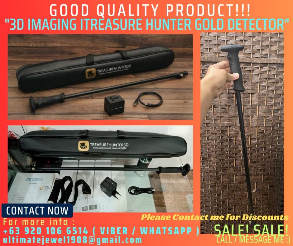 ON-HAND 3D IMAGING GOLD DETECTOR ITREASURE HUNTER SCANNER, Furniture ...