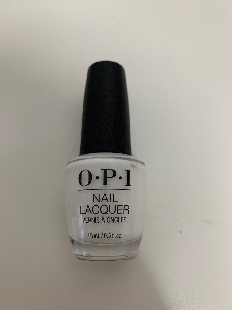 OPI White Nail Polish, Beauty & Personal Care, Hands & Nails on Carousell