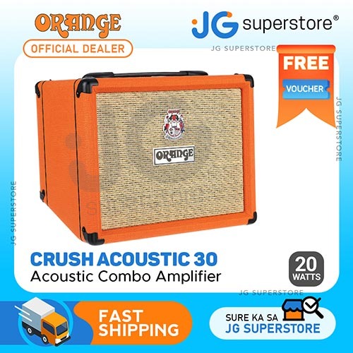 Orange Amps Crush Acoustic 30 Combo Amplifier 30-Watts Battery Powered ...