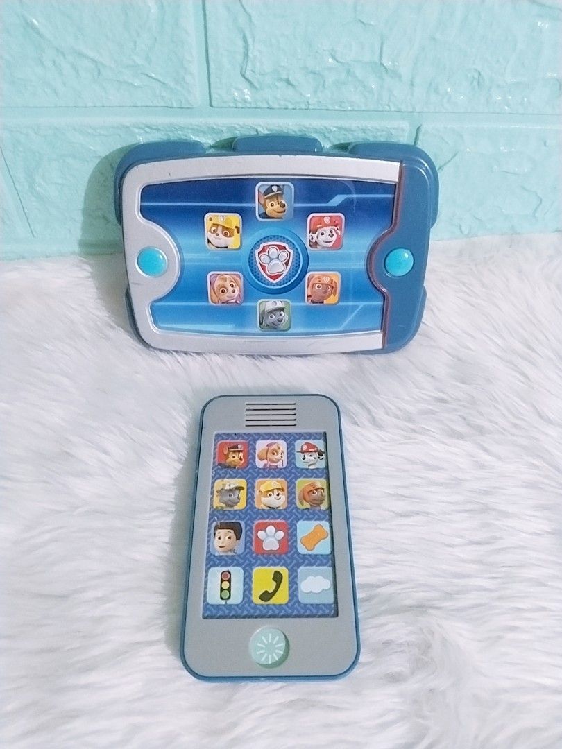 Paw Patrol Ryder's Pup Pad with FREE Paw Patrol Phone Toy, Babies ...