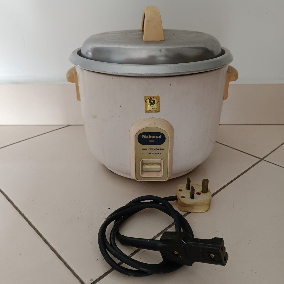 Periuk Nasi National 1.8L Rice Cooker, TV & Home Appliances, Kitchen ...