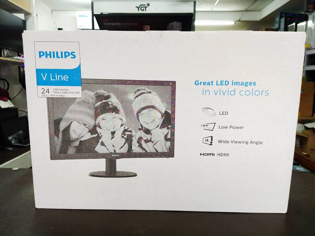 Philips V line 24 inches LCD monitor, Computers & Tech, Parts ...