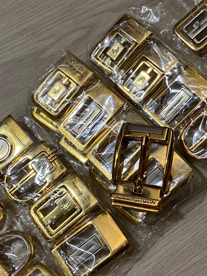 Pierre Balmain belt buckle - assorted, Men's Fashion, Watches ...