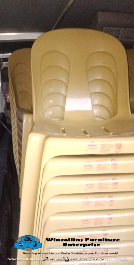 plastic mono block chair without armrest ,, Furniture & Home Living ...