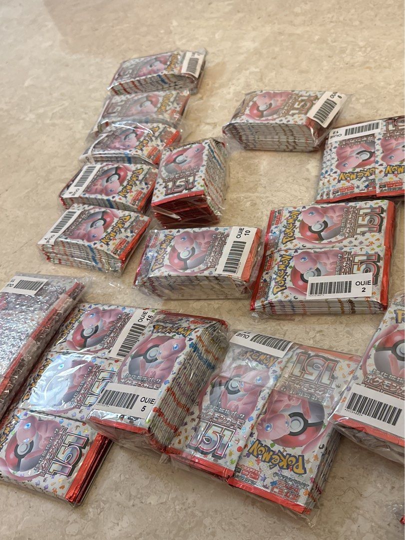 Pokemon 151 Cards (Loose Packs), Hobbies & Toys, Toys & Games on Carousell