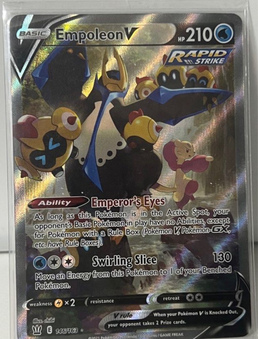 Pokémon card empoleon AA rare , Hobbies & Toys, Toys & Games on Carousell