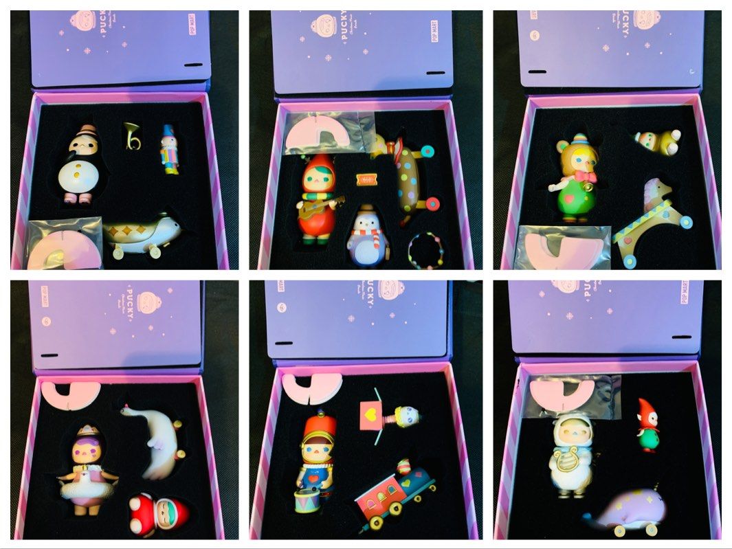 POP MART - PUCKY CHRISTMAS MUSIC PARADE 畢奇聖誕巡遊系列 BLIND BOX SERIES MINI ...