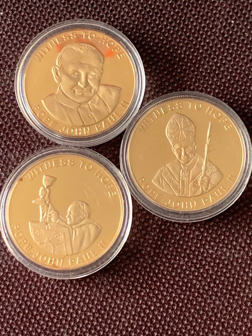Pope John Paul II Witness To Hope proof set, Hobbies & Toys ...