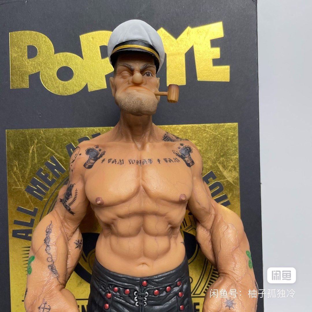 Popeye head play 12inch 32cm figure statue , Hobbies & Toys, Toys ...
