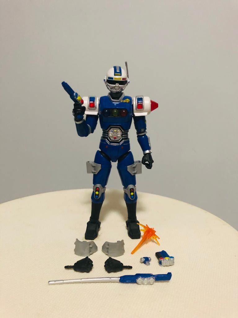 Power Rangers Turbo Blue Senturion Lightning Collection, Hobbies & Toys ...