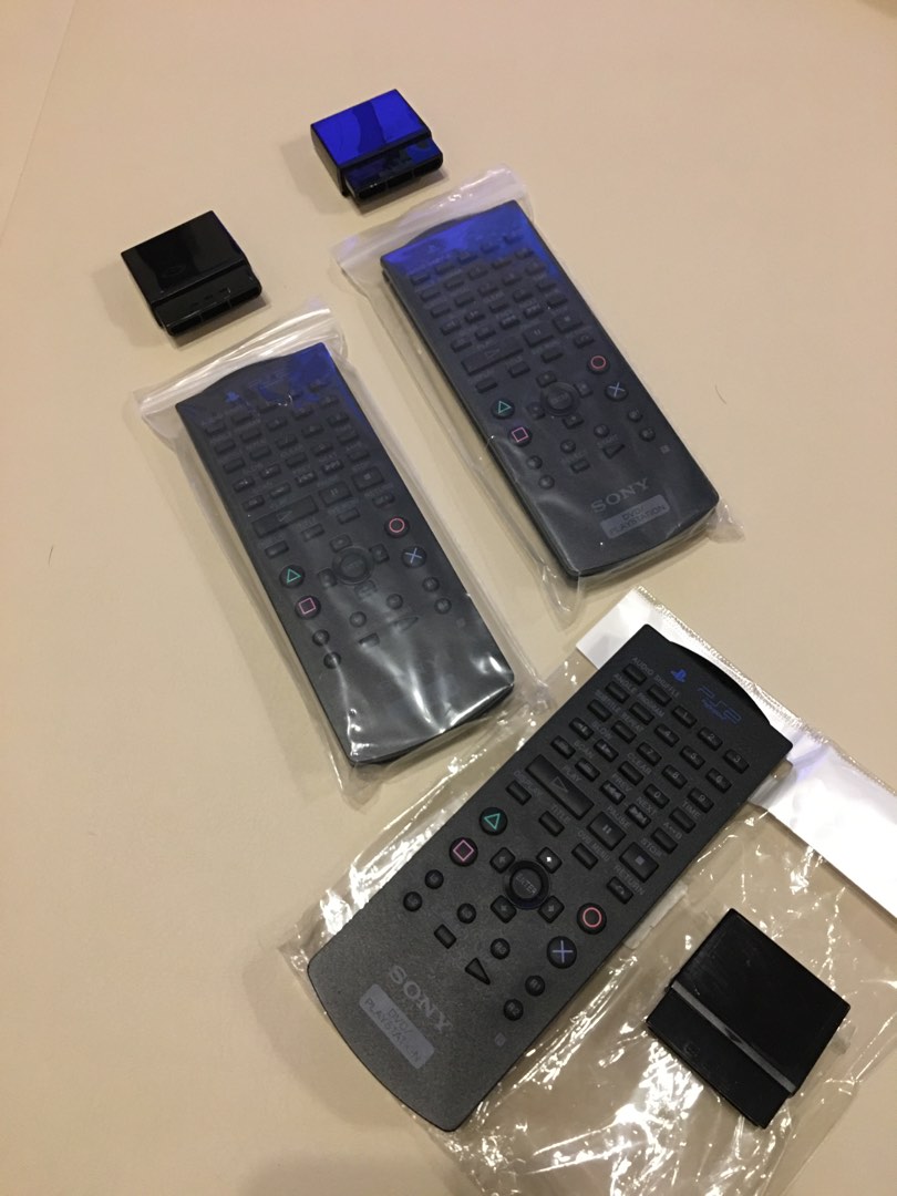 PS2 Remote Controller 遙控器 Sony PlayStation 原裝正版, 電子遊戲, 電子遊戲機 ...