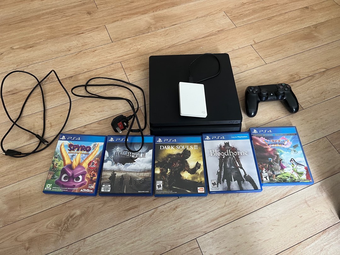 PS4 Slim 500gb (Check Description for inclusions), Video Gaming, Video ...