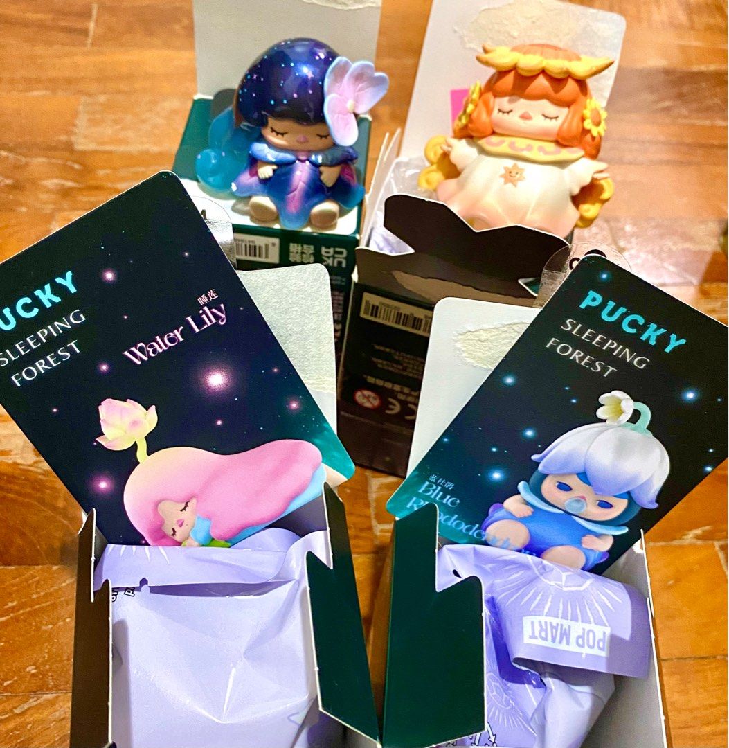 Pucky Sleeping Forest Popmart, Hobbies & Toys, Toys & Games on Carousell