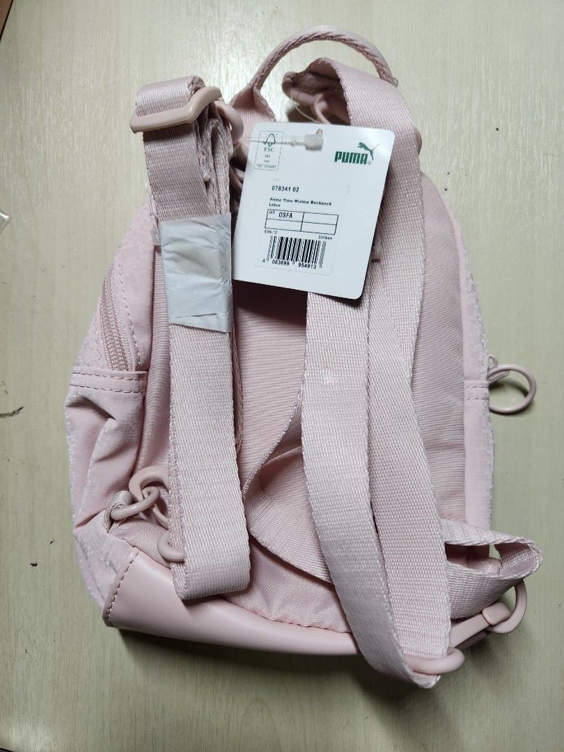 Puma pink backpack, Women's Fashion, Bags & Wallets, Backpacks on Carousell