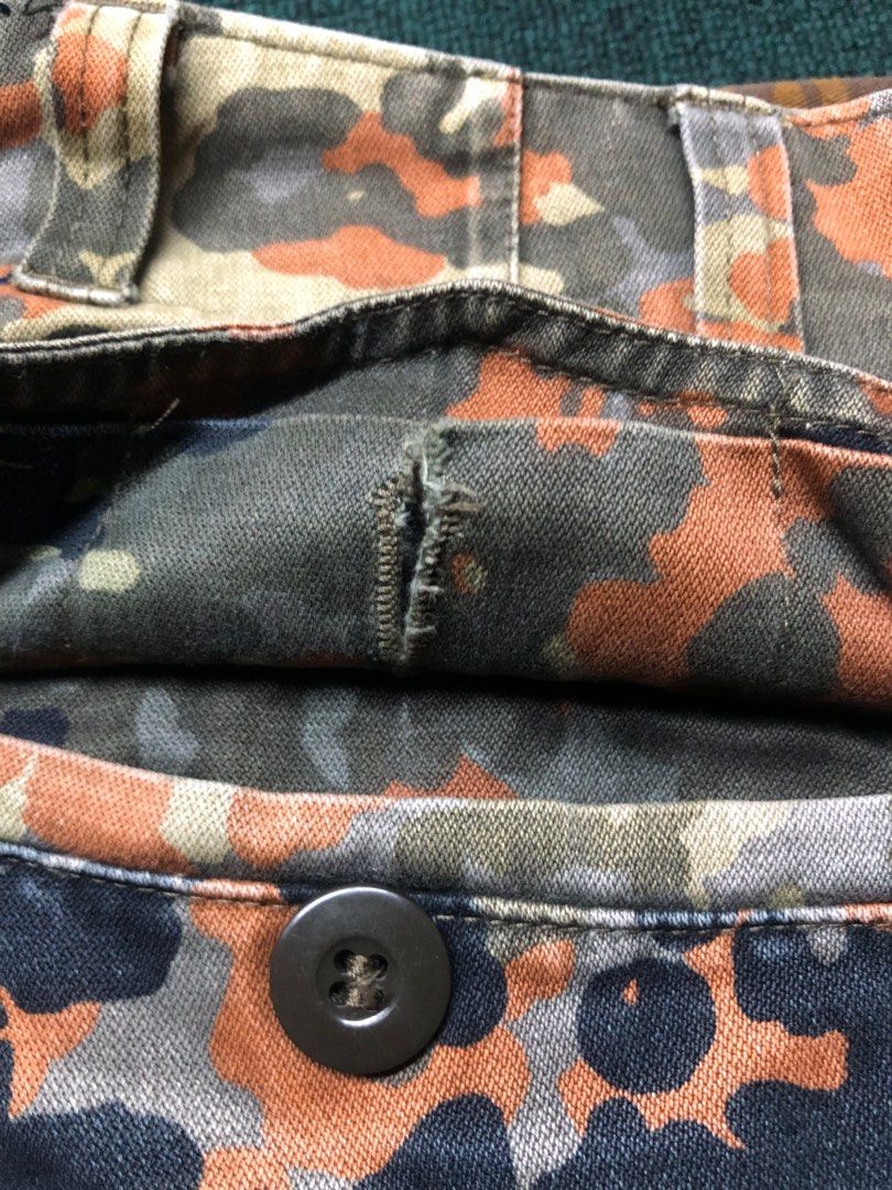 (size 30) Rare pants custom Army camo cargo patchwork, Men's Fashion ...