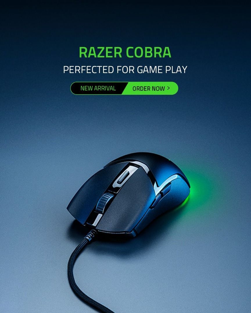 Razer Cobra - Wired Gaming Mouse, Computers & Tech, Parts & Accessories ...