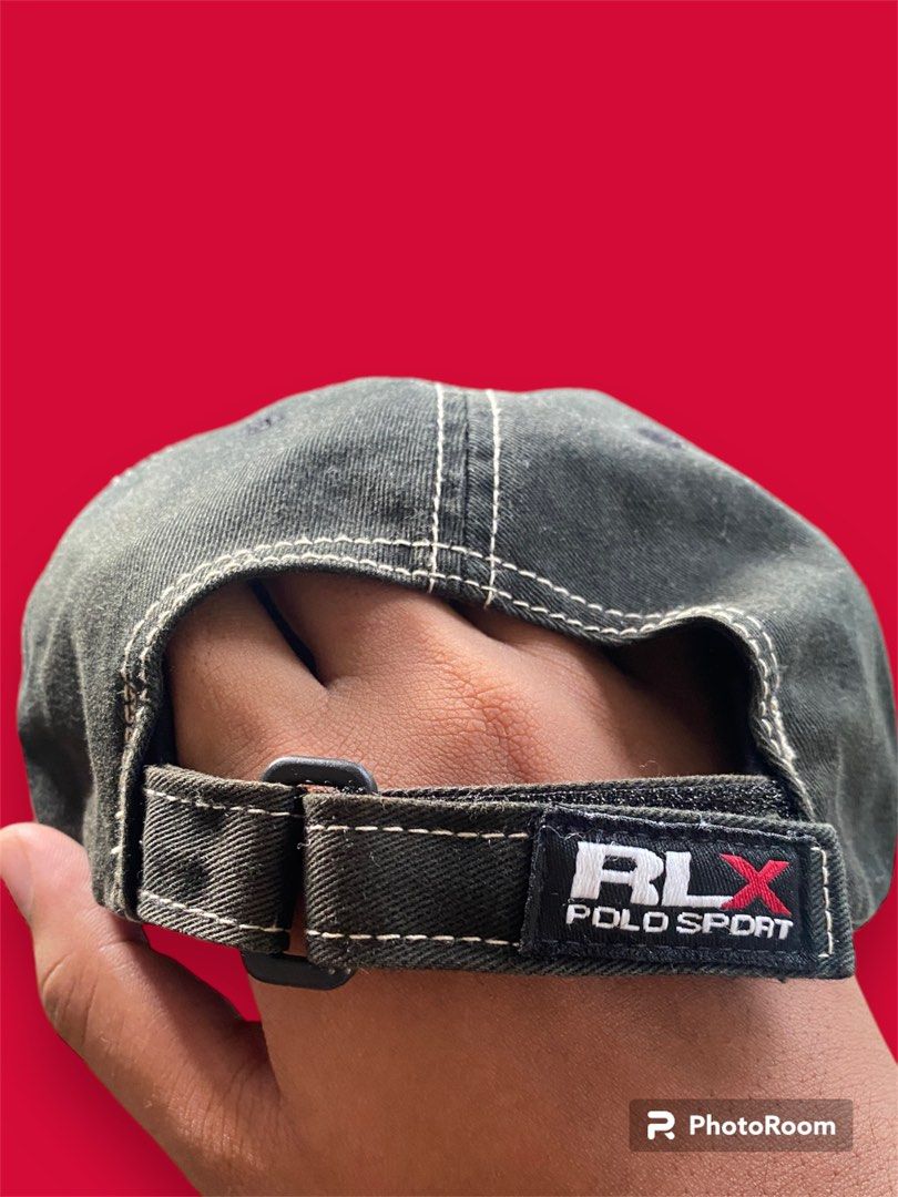 RLX by Ralph Lauren Polo Sport Velcro Golf Hat on Carousell