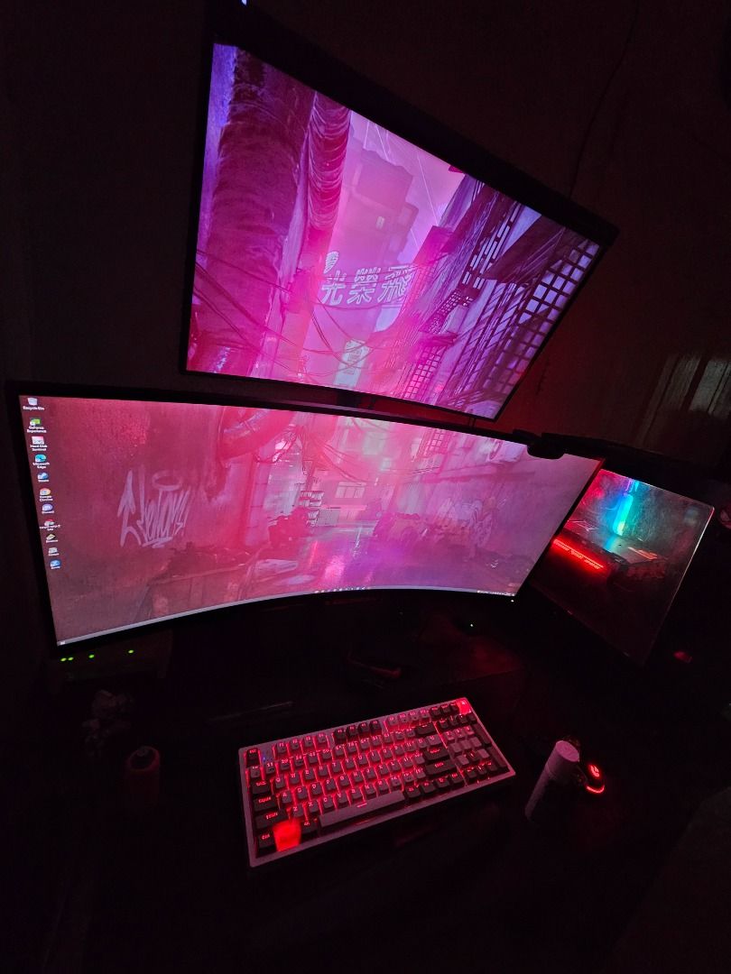 RUSH Gaming PC + Ultra Wide & Gaming Monitor w/ FREEBIES, Computers & Tech, Desktops on Carousell