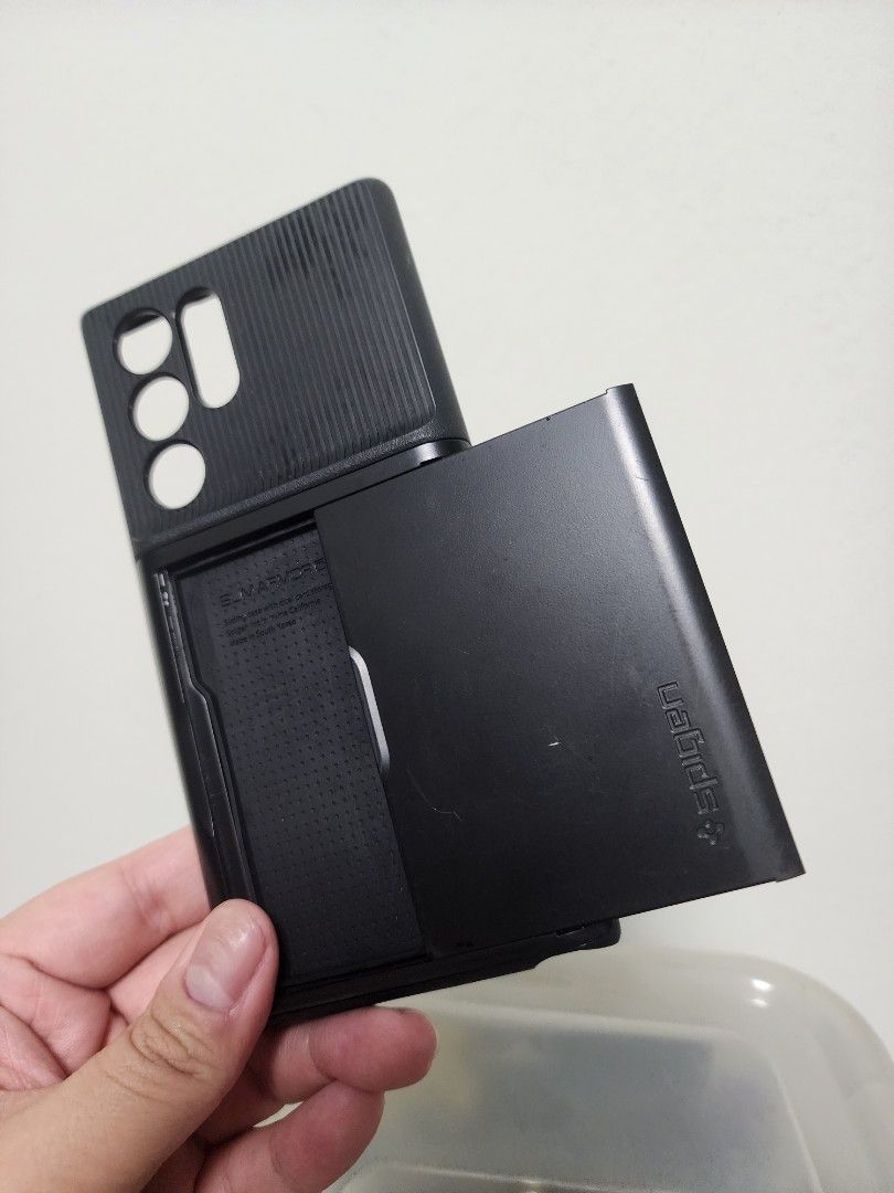 S22 Ultra Spigen Casing Card Holder, Mobile Phones & Gadgets, Mobile ...