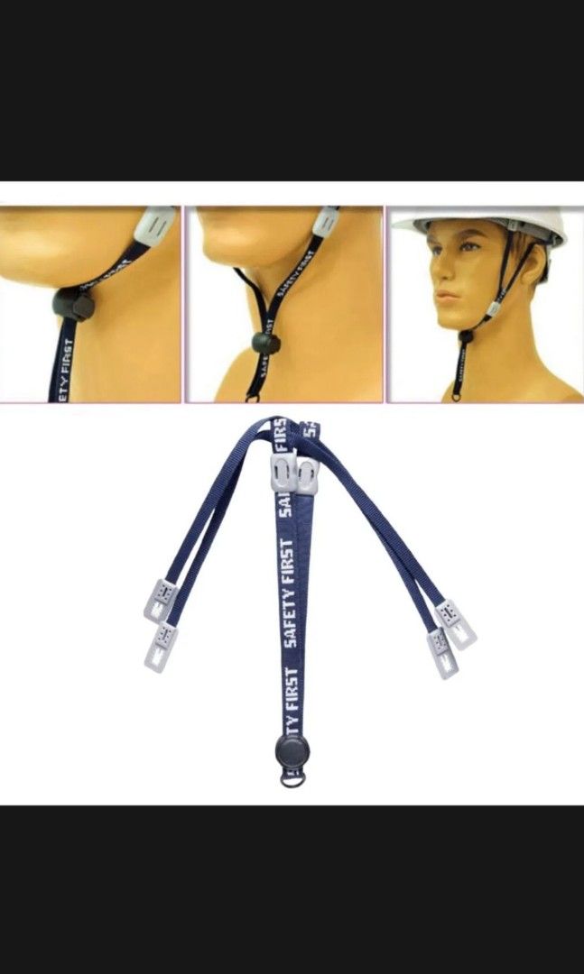 Safety First Construction Safety Helmet Chin Strap, Sports Equipment ...