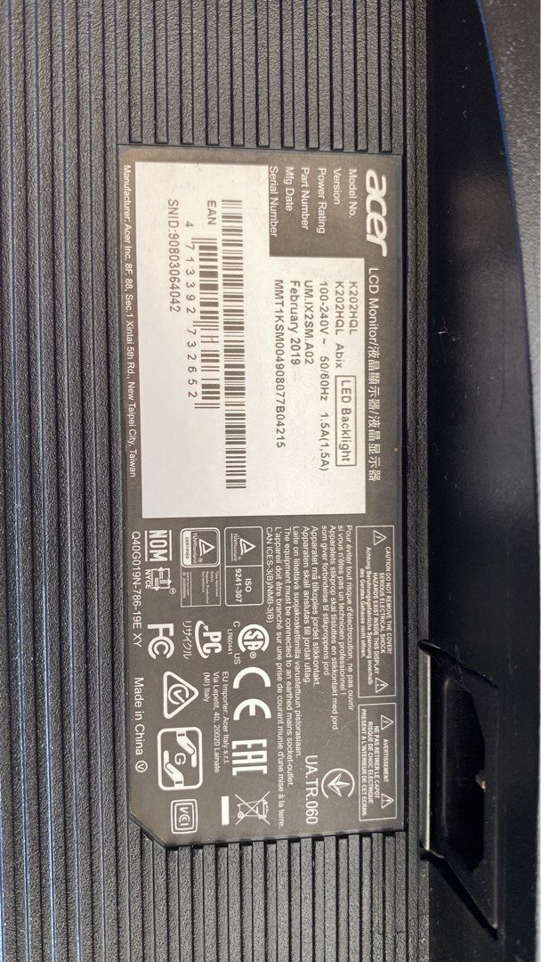 samsung monitor & Acer monitor, Computers & Tech, Printers, Scanners ...