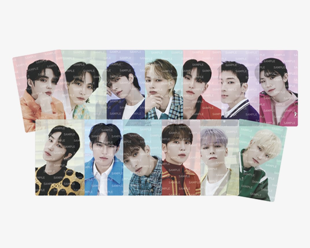 [secured] follow tour merch pet transparent photocards // sharing seventeen scoups jeonghan ...