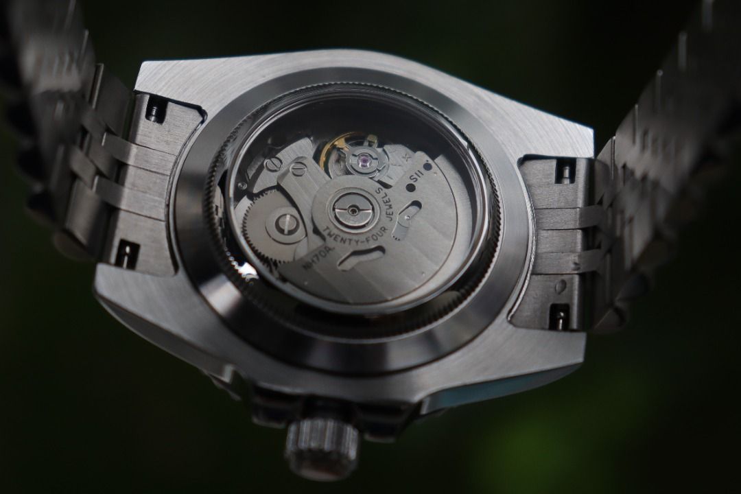 No Seiko Logo Mod Skeleton Submariner Mens Watch, Men's Fashion ...