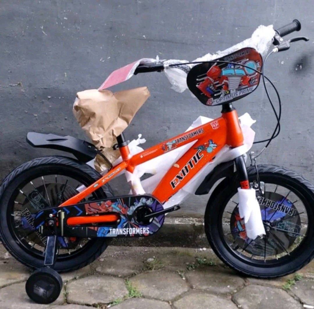 SEPEDA BMX ANAK LAKI EXOTIC 9987 SX TRANSFORMER 16/18", Olah Raga ...