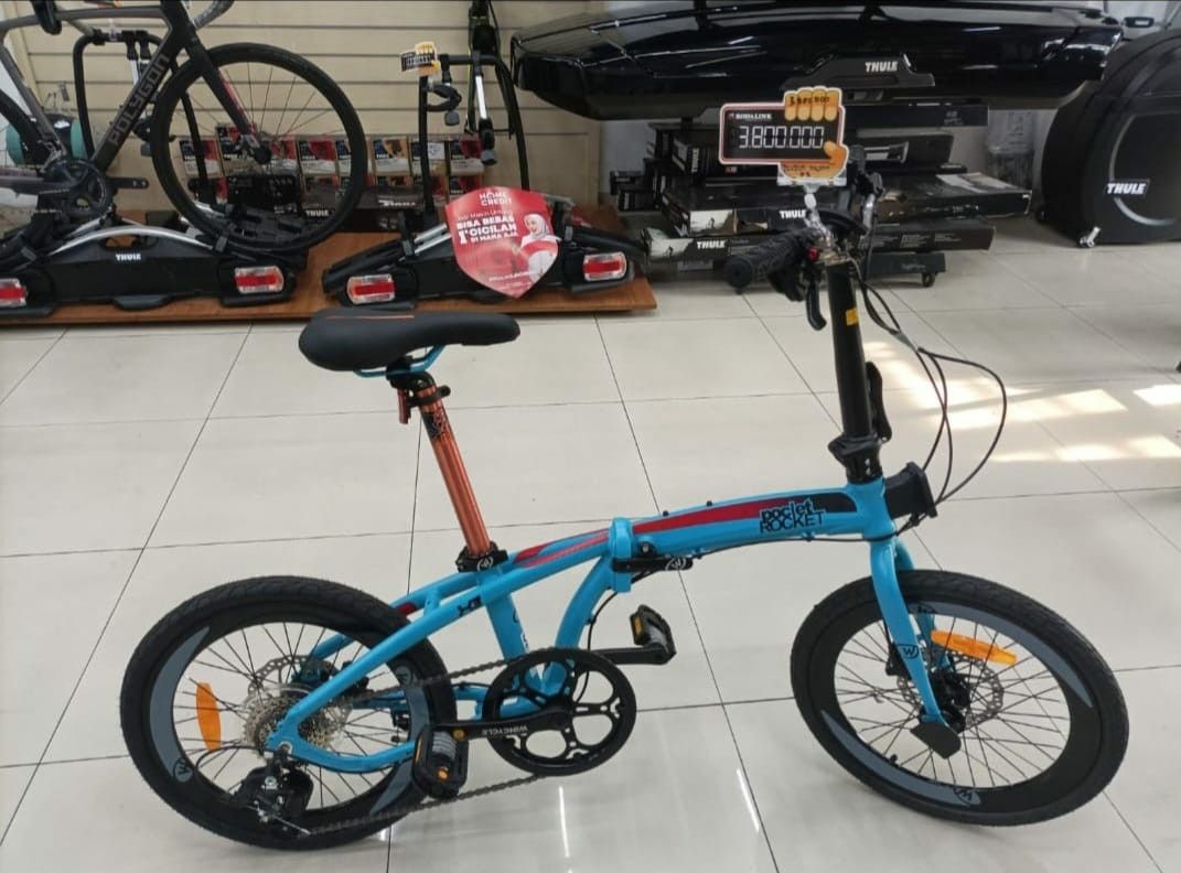SEPEDA LIPAT WIMCYCLE POCLET ROCKET|Cicilan Bunga 0% Ringan Proses Cpt ...