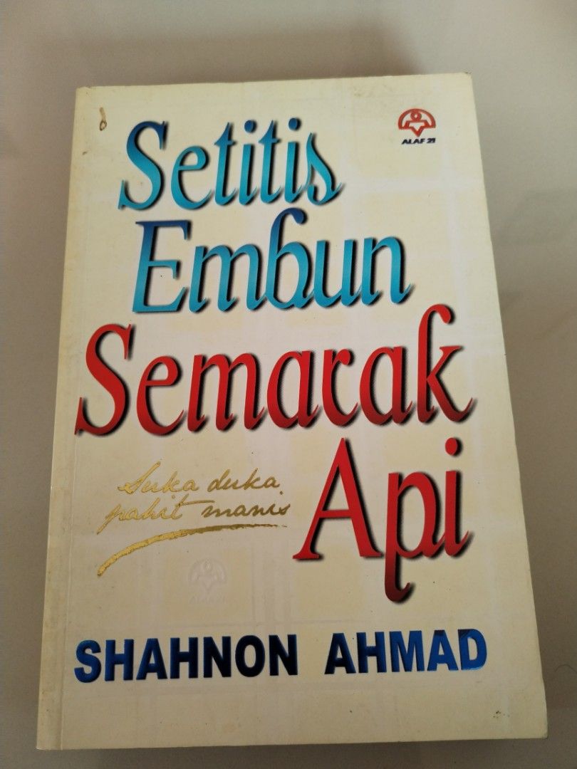 SETITIS EMBUN SEMARAK API, Hobbies & Toys, Books & Magazines ...