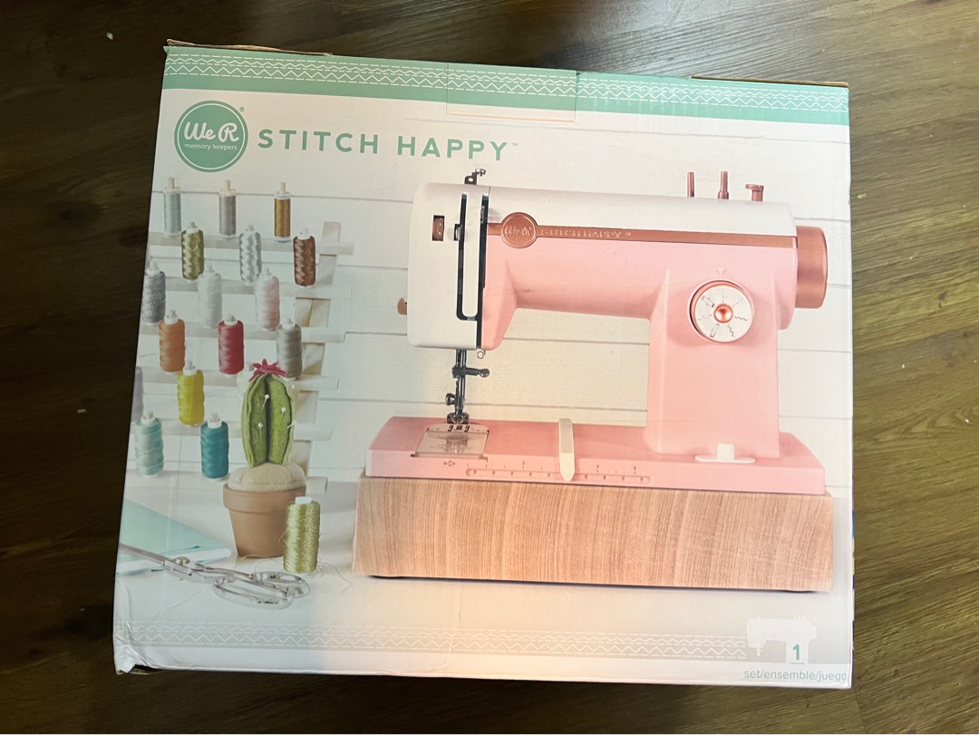 Stitch Happy Sewing Machine by We R Memory Keepers | Pink, Furniture ...