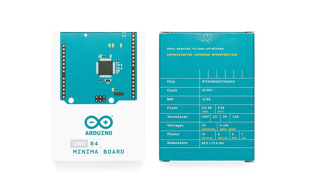 *SG STOCK* Arduino® UNO R4 Minima *Official* WIFI or NON WIFI ...