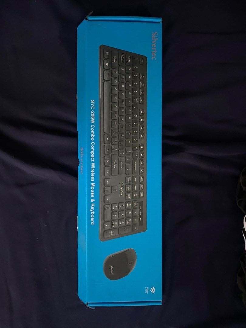 Silvertec Woreless Keyboard and Mouse on Carousell