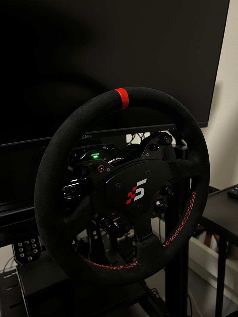 sim racing rig , all high end parts with warranty, Video Gaming, Video ...