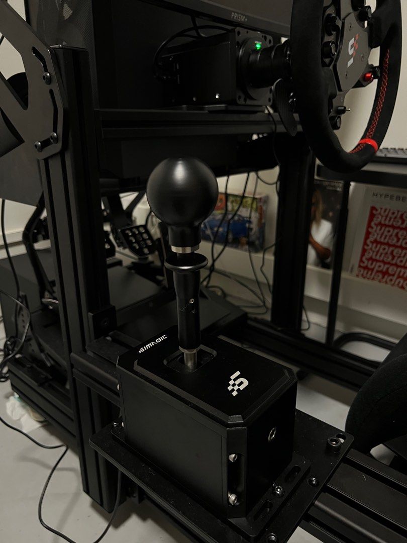 sim racing rig , all high end parts with warranty, Video Gaming, Video ...