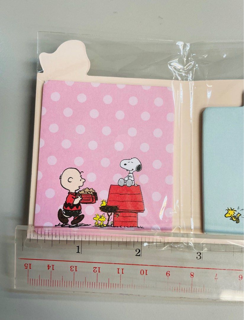 Snoopy sticky notes, 興趣及遊戲, 手作＆自家設計, 文具 - Carousell