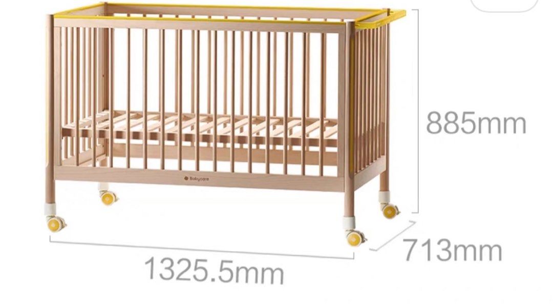 Solid wood crib, Babies & Kids, Baby Nursery & Kids Furniture, Cots ...