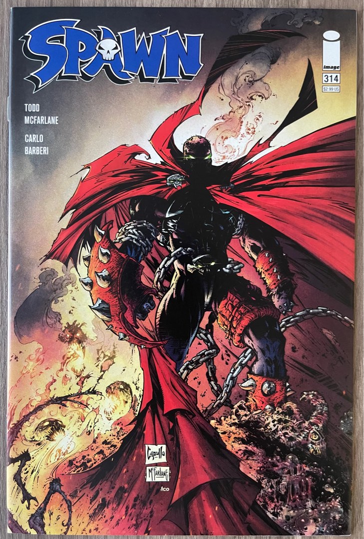 SPAWN #314 ( TODD MCFARLANE & GREG CAPULLO VARIANT ) - IMAGE COMICS, Hobbies & Toys, Books ...