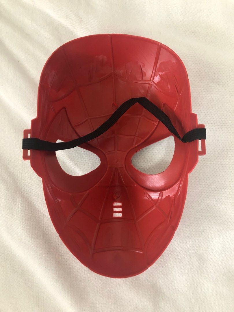 Spider man face mask, Hobbies & Toys, Toys & Games on Carousell
