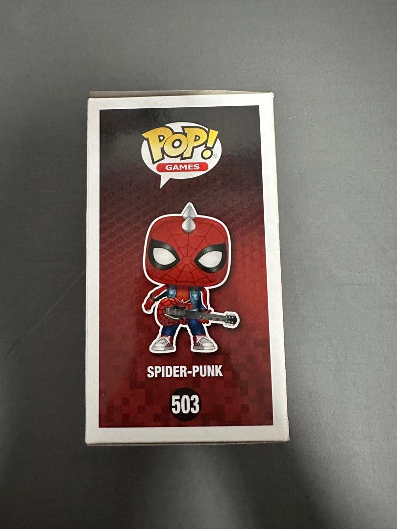 Spider punk funko pop, Hobbies & Toys, Toys & Games on Carousell