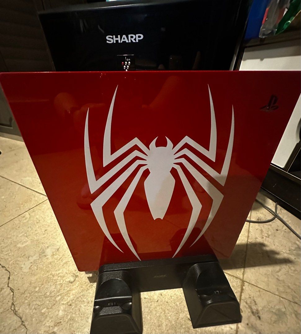 Spider-Man PlayStation 4 Pro 1TB Limited Edition Console, Video Gaming ...