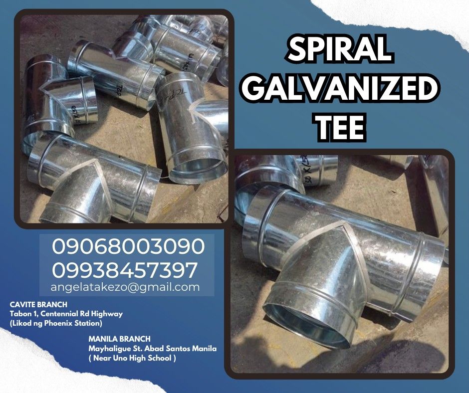 Spiral Galvanized Tee on Carousell