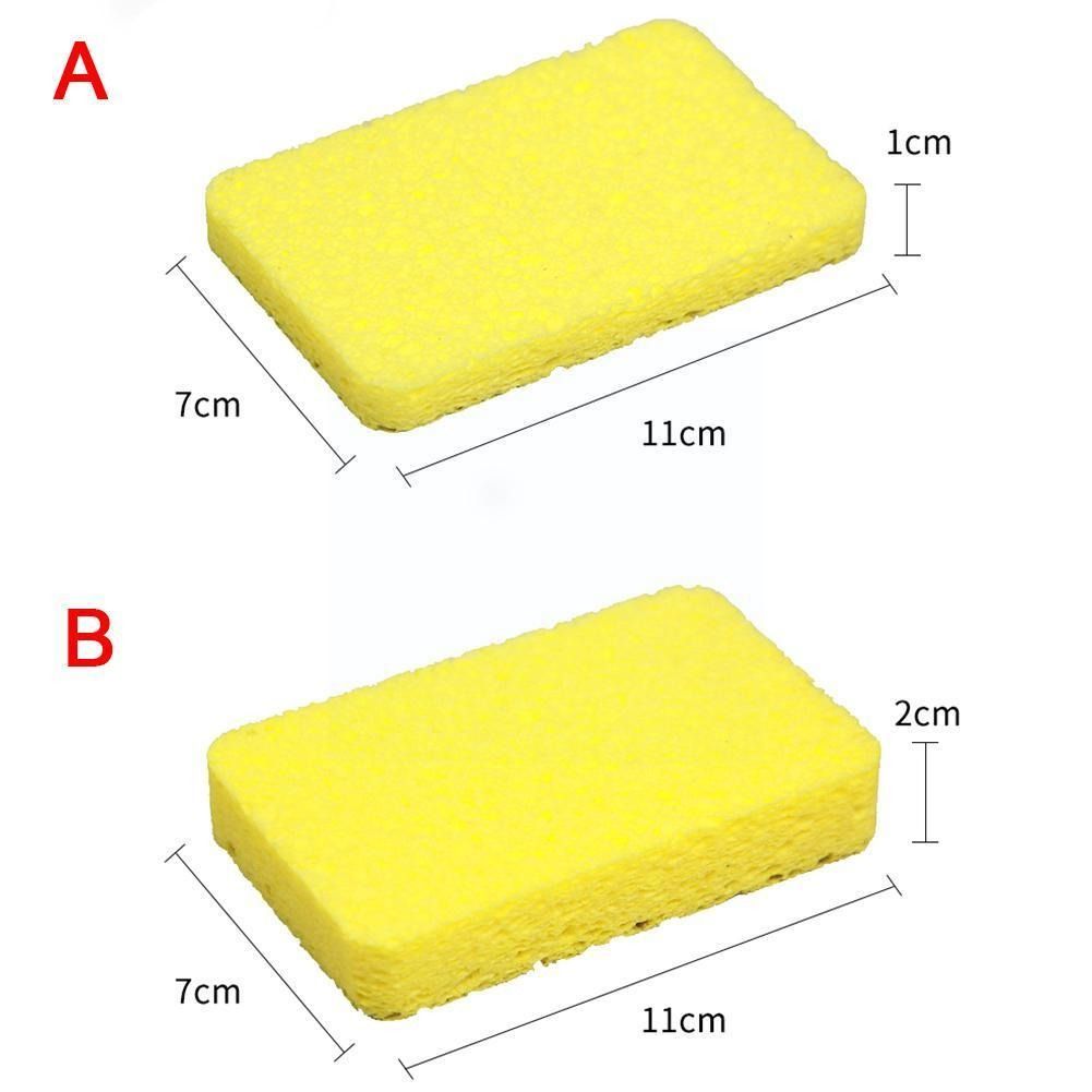Sponge Block Wood Pulp Cotton Rag Dishwashing Cleaning Block Wood ...