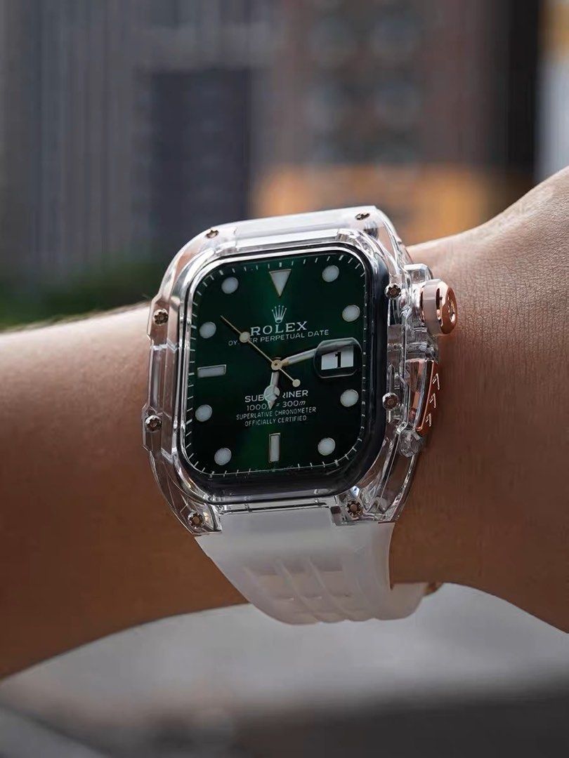 Sports custom Apple Watch case series 4/5/6/7/8 45mm 44mm 49mm, Men's ...