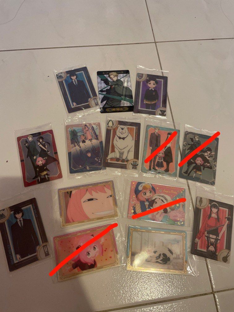 Spy x family cards, Hobbies & Toys, Memorabilia & Collectibles, Fan ...