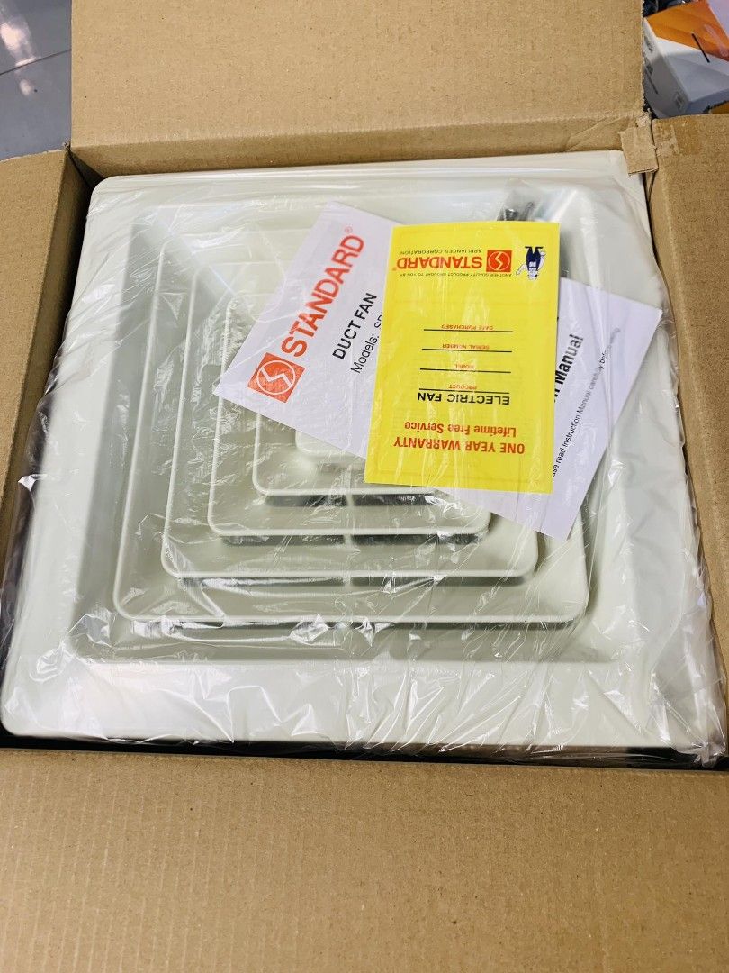 Standard 10" Duct Fan SDF-10, Furniture & Home Living, Lighting & Fans ...