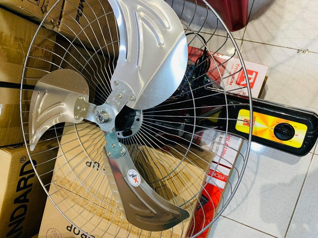 Standard 18" Industrial Wall Fan STW-18F, Furniture & Home Living ...