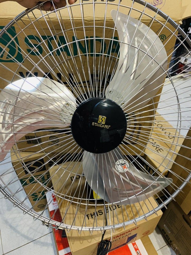 Standard 18" Industrial Wall Fan STW-18F, Furniture & Home Living ...